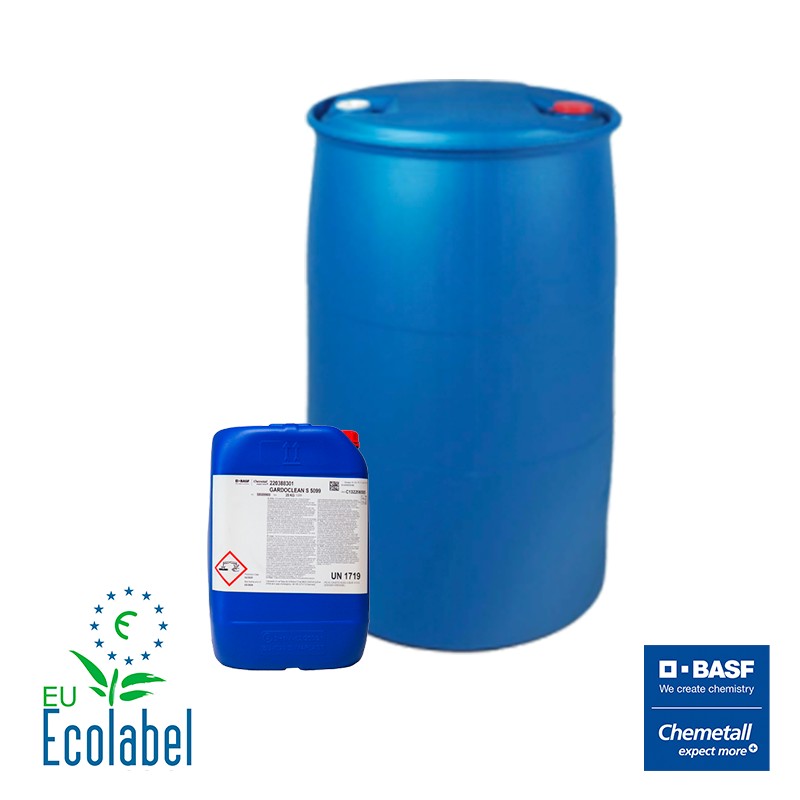 Gardoclean S 5099 ecological soap with the ECOLABEL label, where al